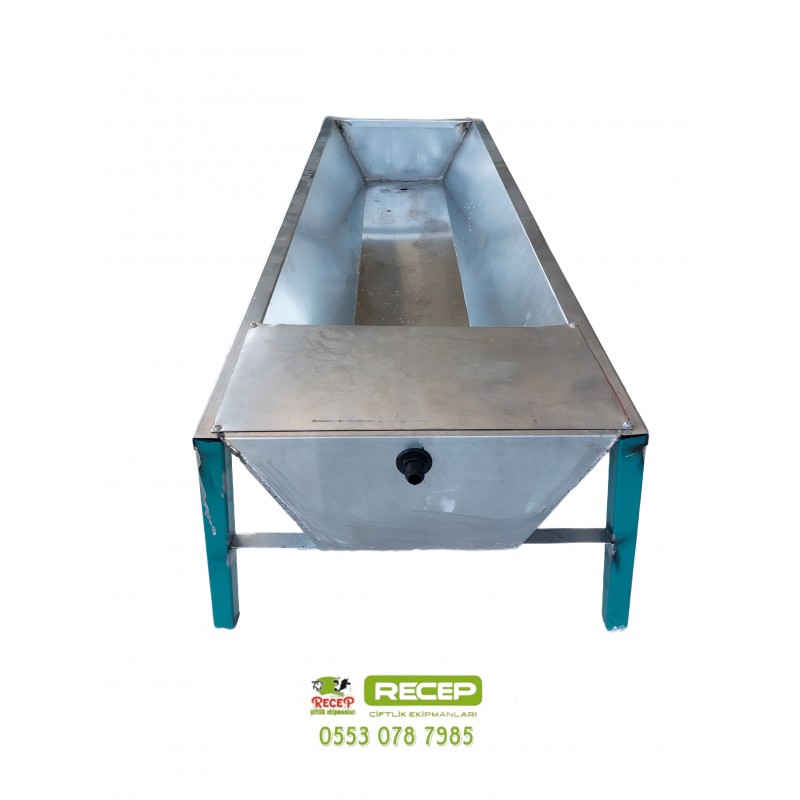 Küçükbaş Hayvan Suluğu 1.5 Metre - Galvaniz Paslanmaz Suluk ...